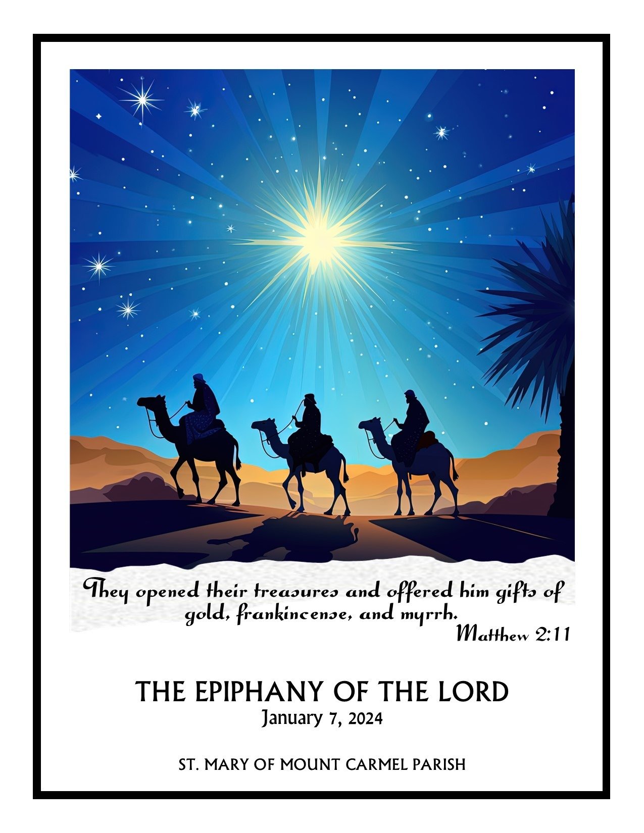 Weekly Bulletin - St. Mary of Mount Carmel Parish - Hammonton, NJ